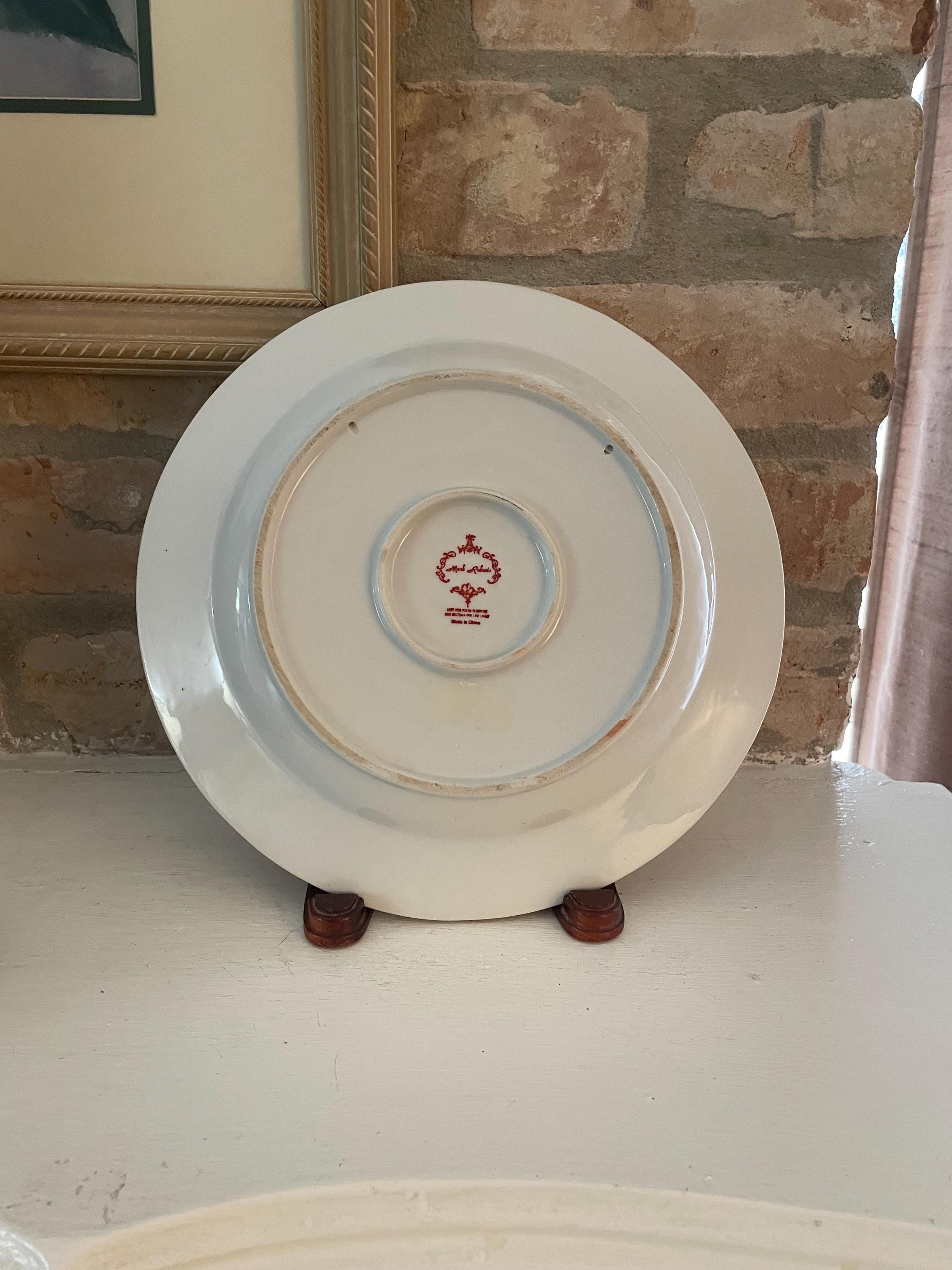 Vintage Mark Roberts Hand Painted Plate - Etsy