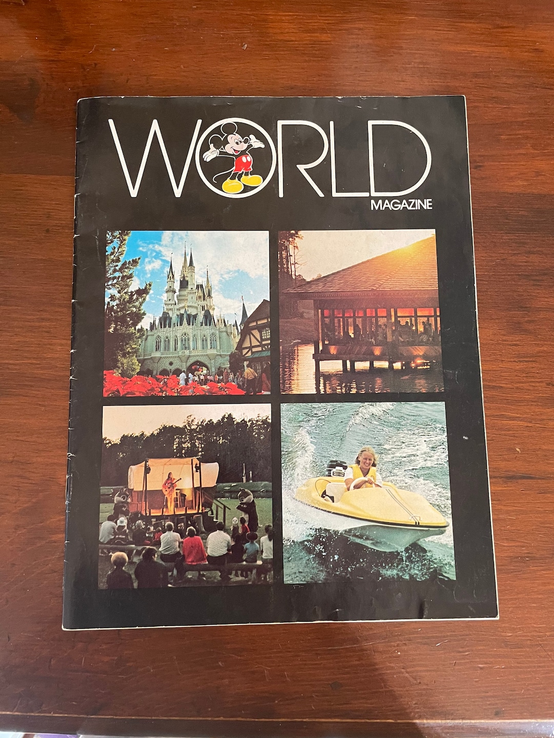 Vintage Disney World Magazine 1976 - Etsy