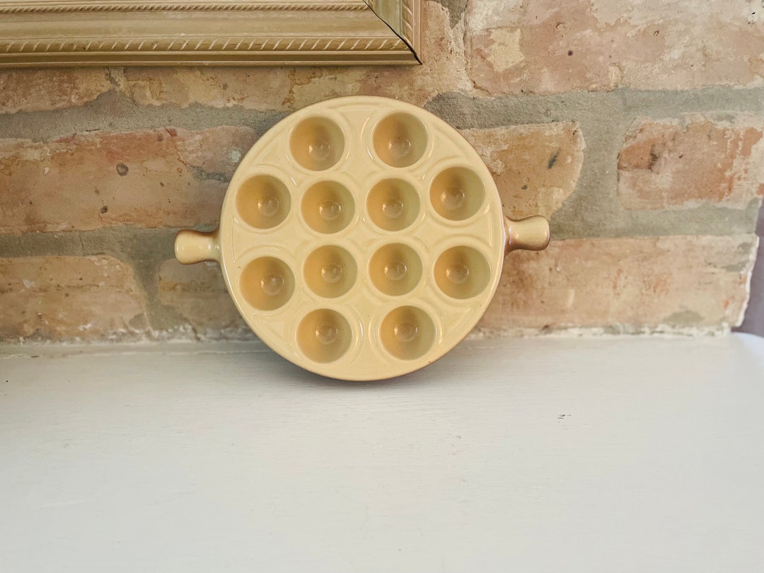 Vintage Emile Henry Snail/escargot Baking Dish Made in France - Etsy