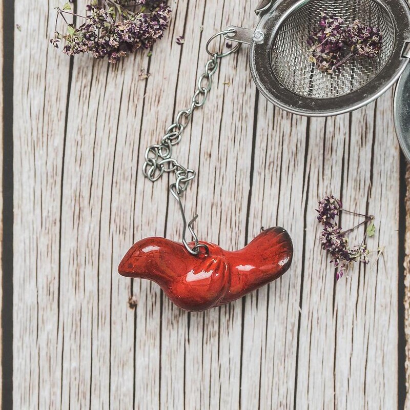 Ceramic Tea Strainer - Etsy