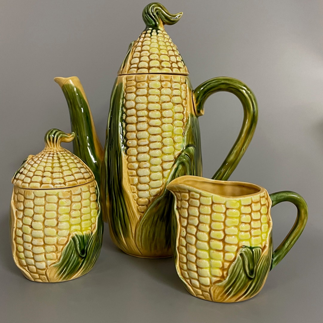 Is This Too Corny Vintage Corn Stalk Coffee or Tea Pot - Etsy