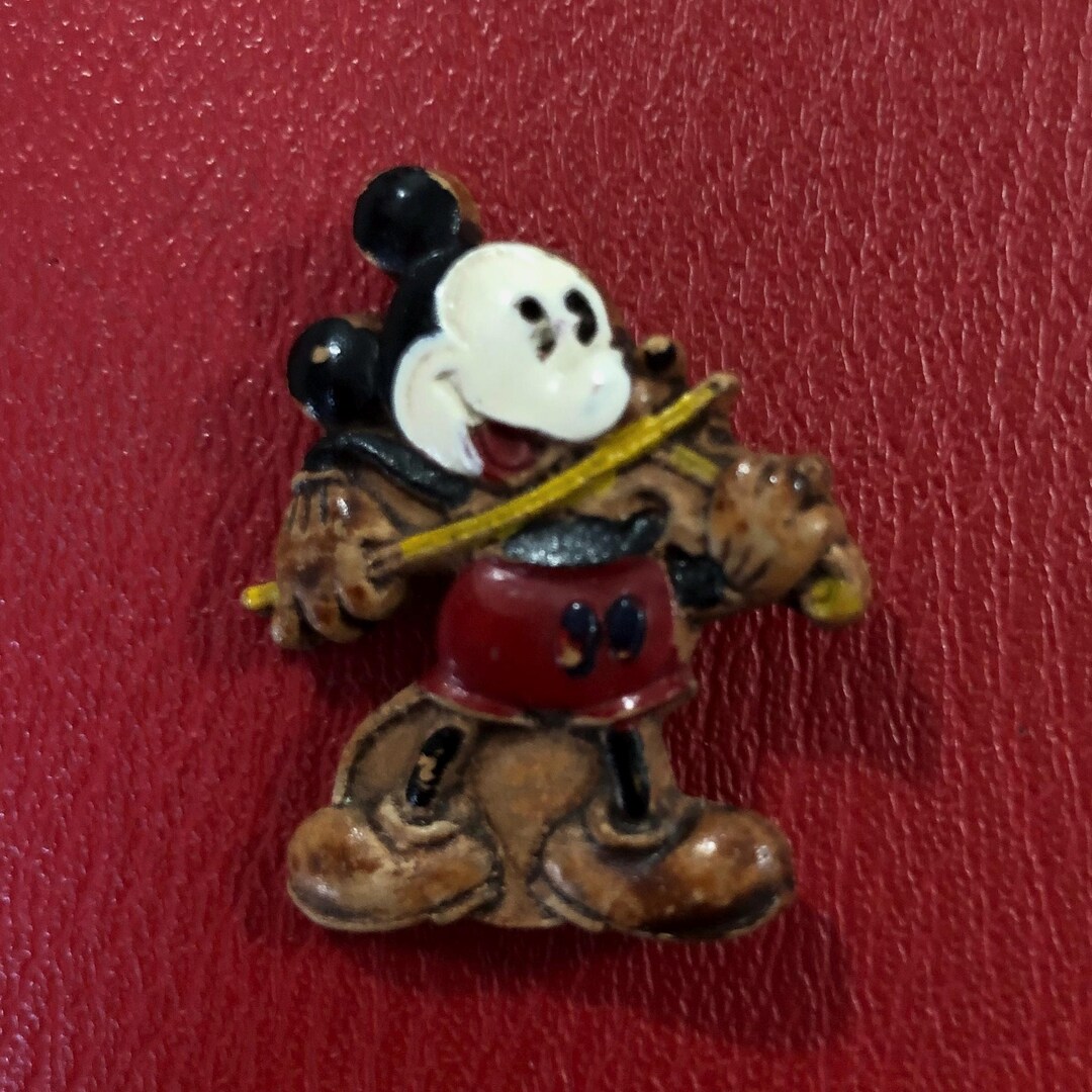 Vintage Disney Mickey Mouse Pin Rare Collectible Violin - Etsy