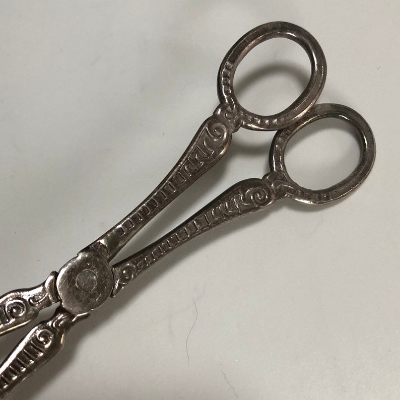 Antique Ambassador Sterling Silver Scissor Pastry Sandwich Tongs - Etsy