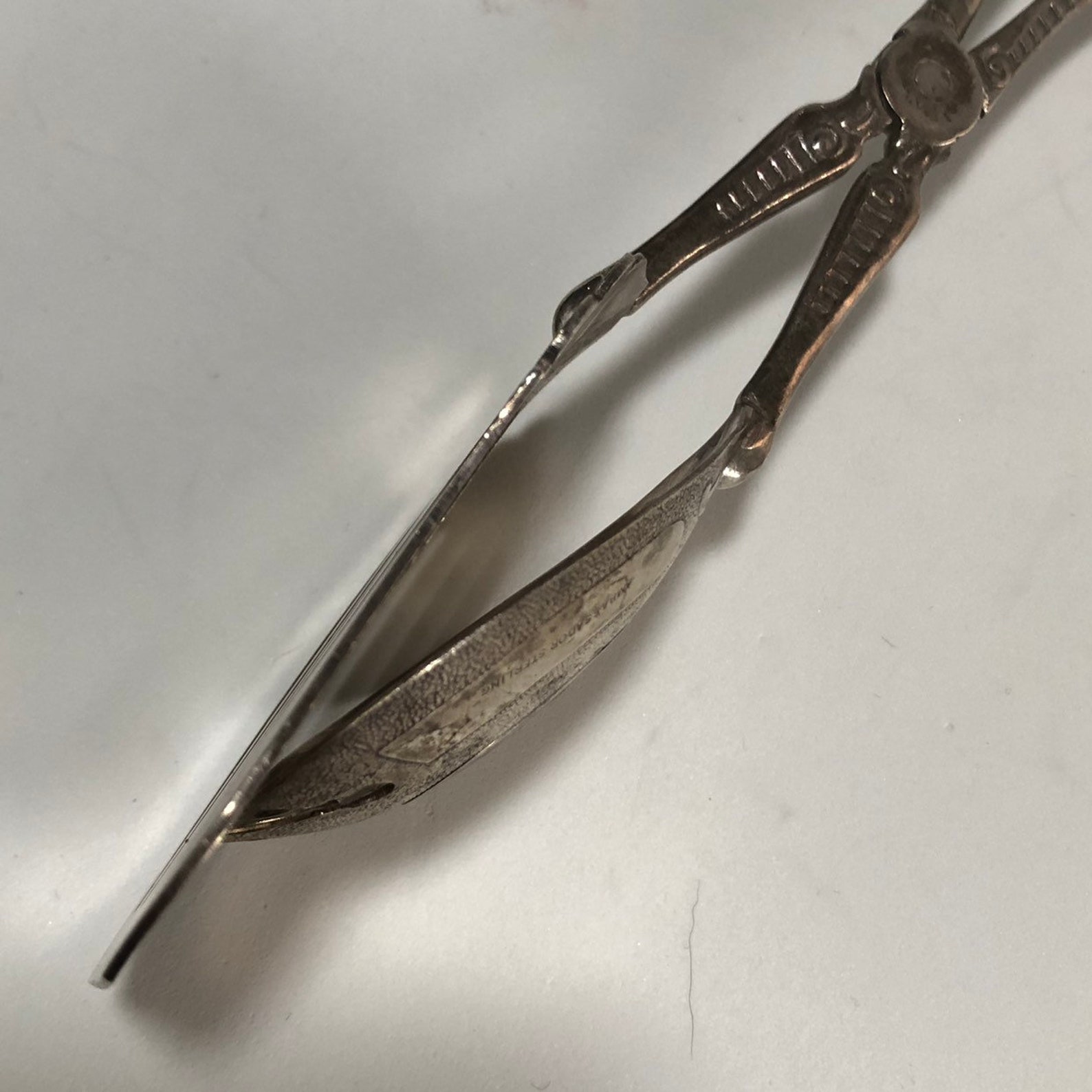 Antique Ambassador Sterling Silver Scissor Pastry Sandwich Tongs - Etsy