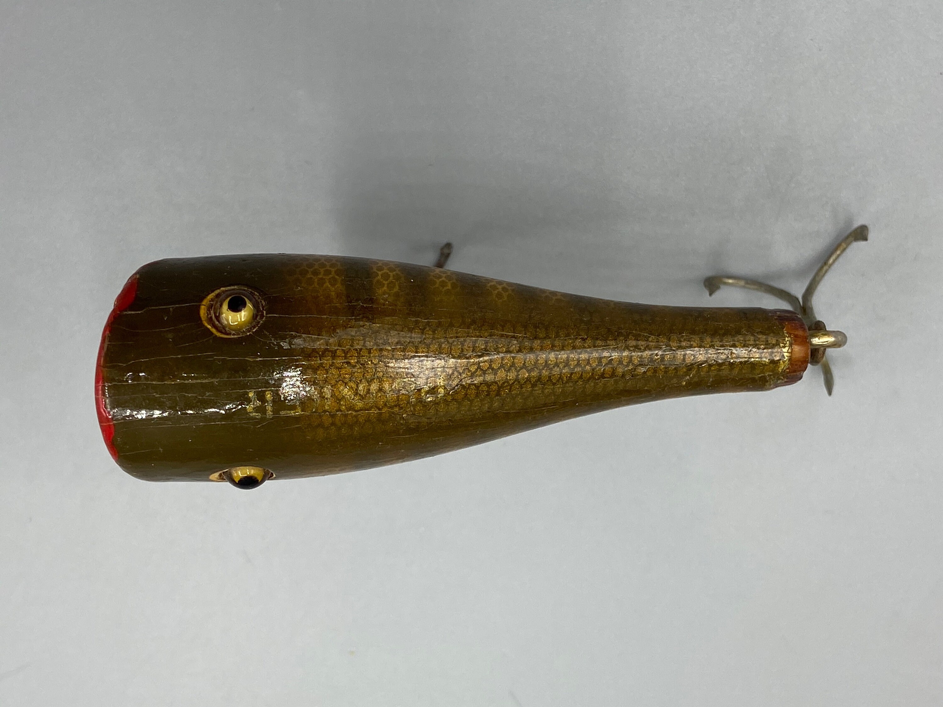 Vintage Creek Chub Large Mouth Plunker With Glass Eyes - Etsy
