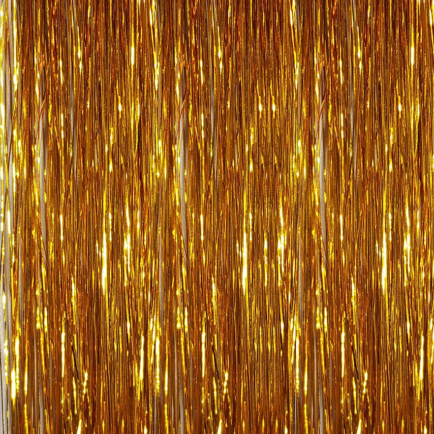 40 Hair Tinsel 100 Strands Shiny Gold - Etsy
