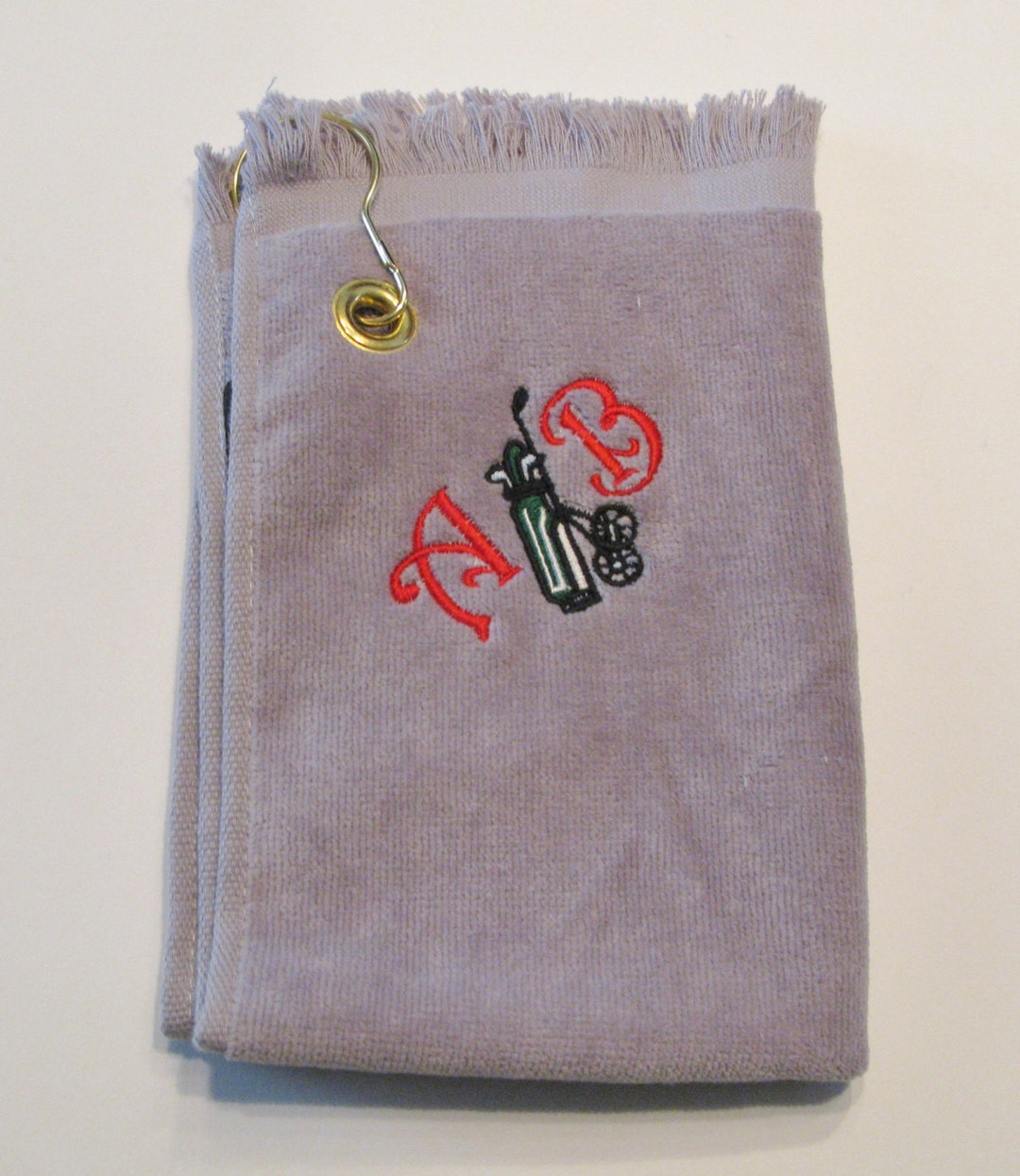 Embroidered Golf Personalized Putter Towel With Hook - Etsy