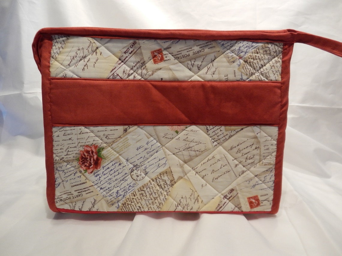 Open Wide Tote Bag, Open Wide Cosmetic Bag, Toiletries Bag,sewing ...