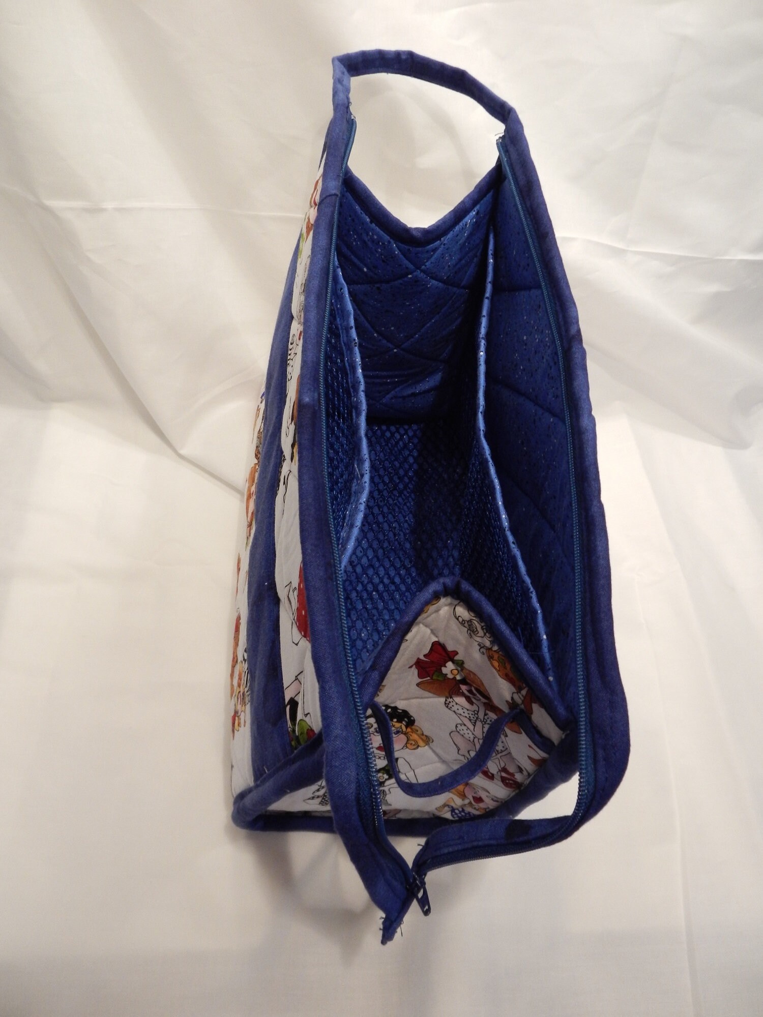 Open Wide Bag-tote Bag-cosmetic Bag-travel Bag-carry on Bag- Toiletries ...