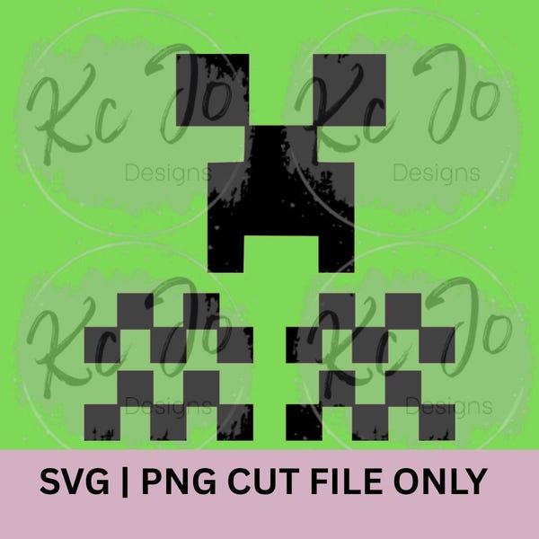Creeper Svg - Etsy
