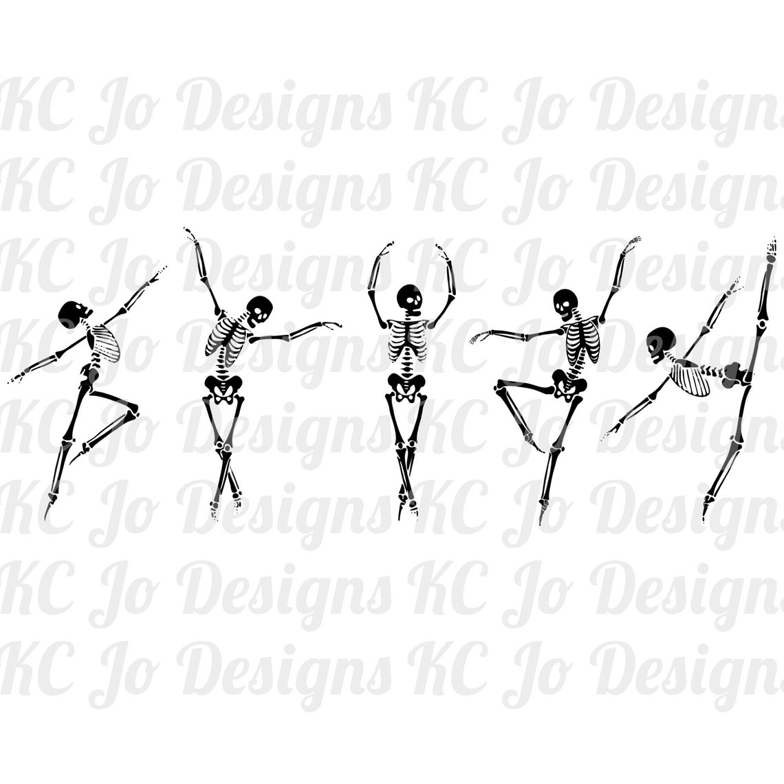 Ballet Skeleton SVG Ballet Skeleton PNG Dancing Halloween - Etsy