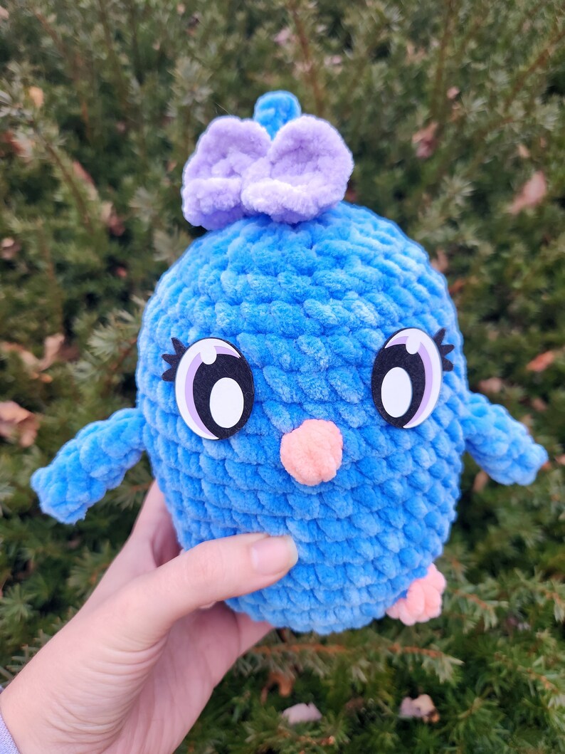 Shelly the Chick. LOW-SEW Chick Pattern With Optional Bunny Ears and ...