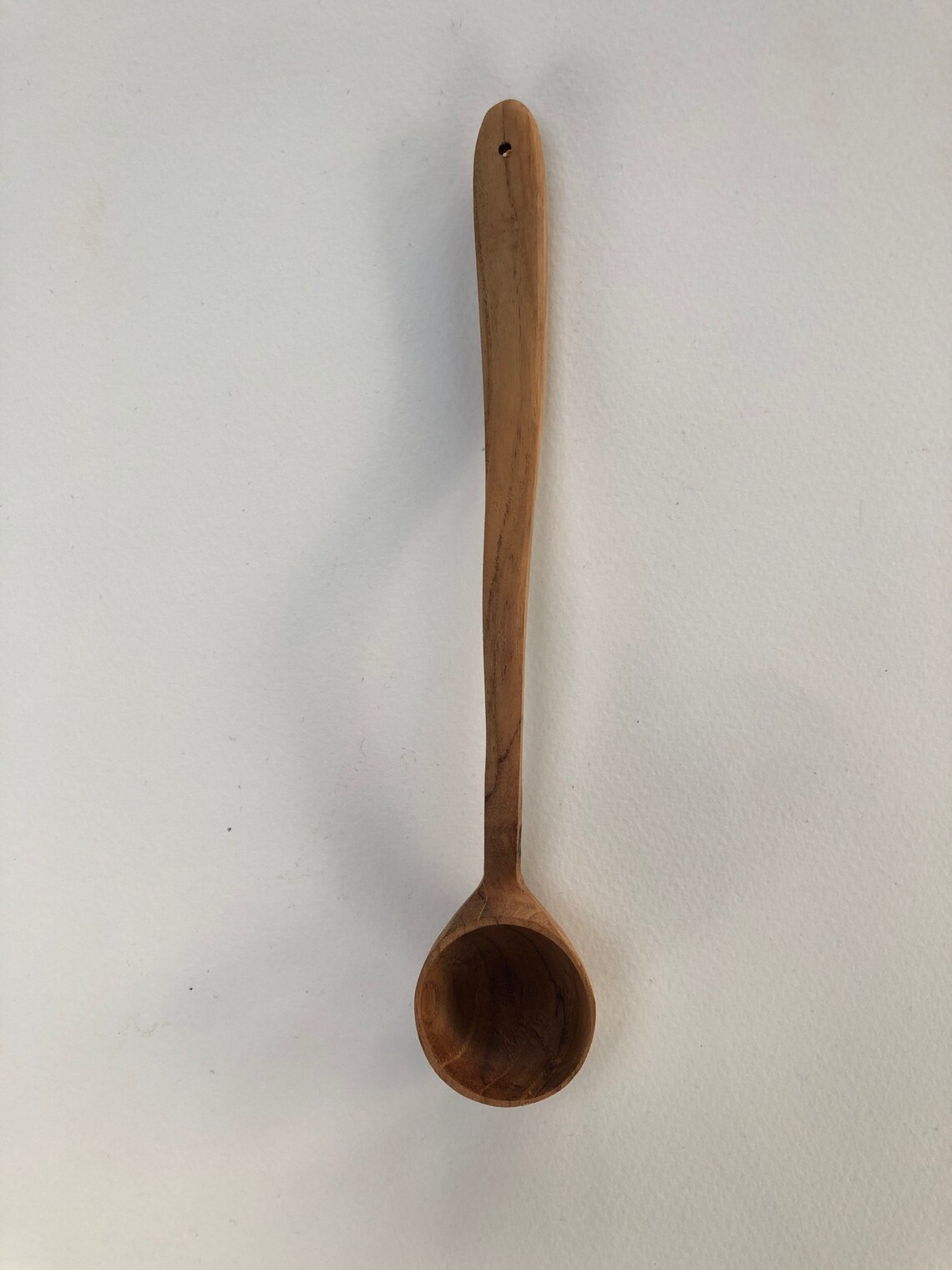 Small Serving Wooden Spoon. Long Handle. Size 22x4x2cm - Etsy UK