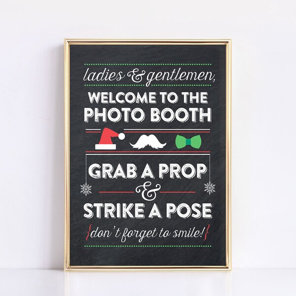 Holiday Photo Booth - Etsy