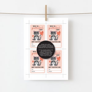 Printable Valentine Cards for Kids - Instant Download Valentine's Day ...