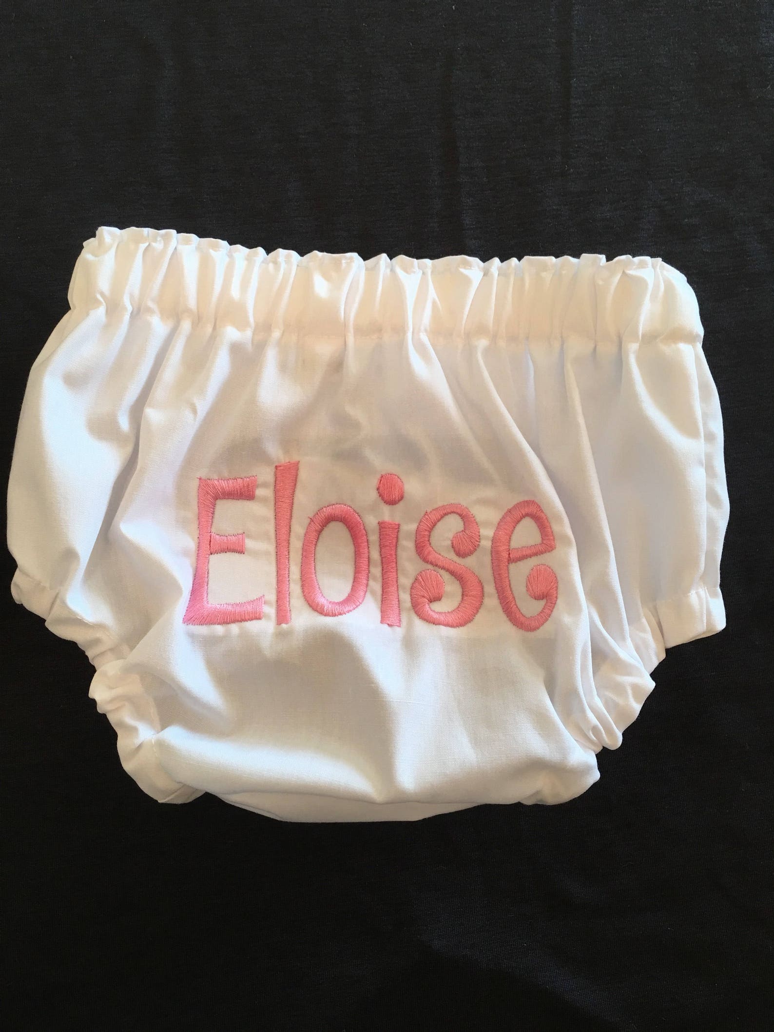 Baby Boy or Baby Girl Diaper Monogramed Diaper Covers | Etsy