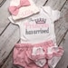 Newborn Baby Boy the Prince Has Arrived Coming Home Outfit - Etsy