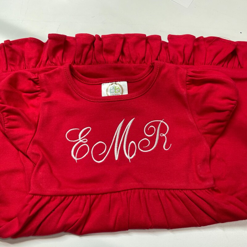 Monogram Baby Dress - Etsy
