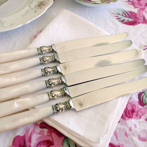 Pearl Handle Knives - Etsy