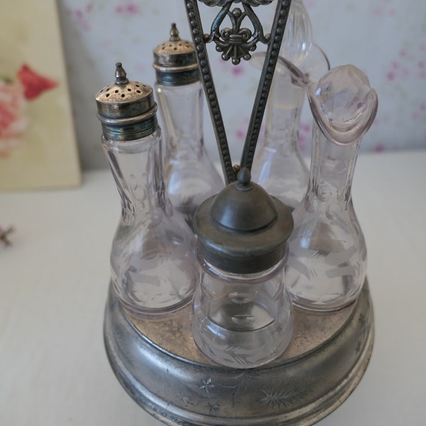 Antique Condiment Caddy - Etsy