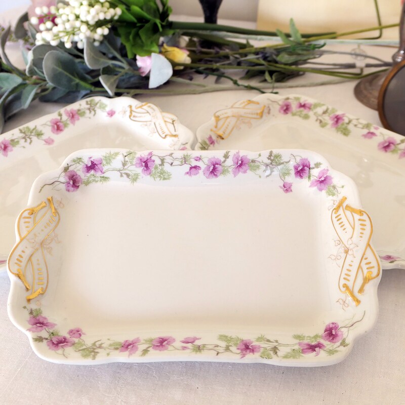 Antique China Plates - Etsy