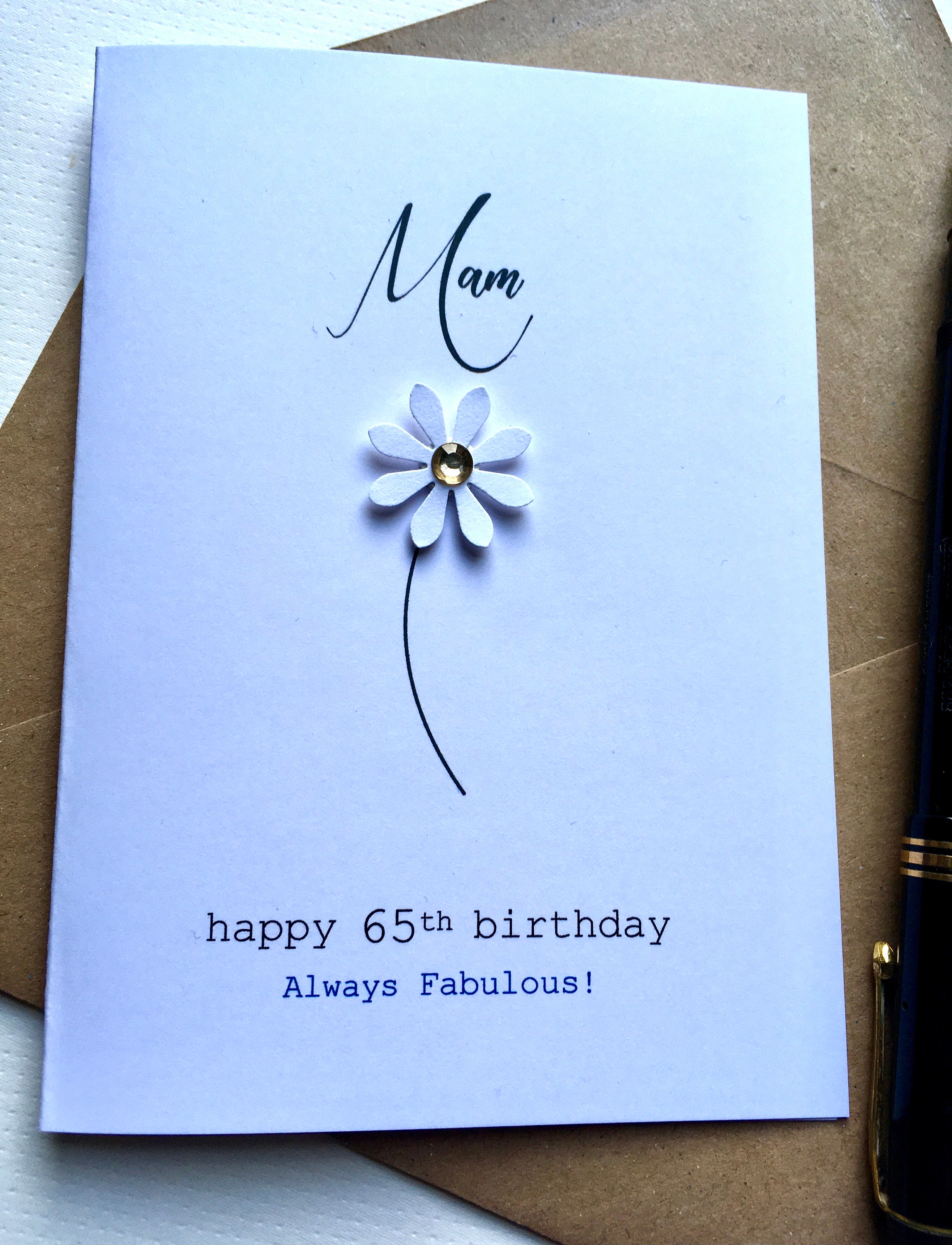 Mam 65th Birthday Always Fabulous 50th 60th 65th 70th 75th - Etsy UK
