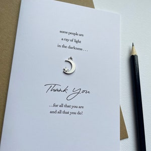 Thank You Just to Say Thanks for Listening Being You Appreciation Card ...