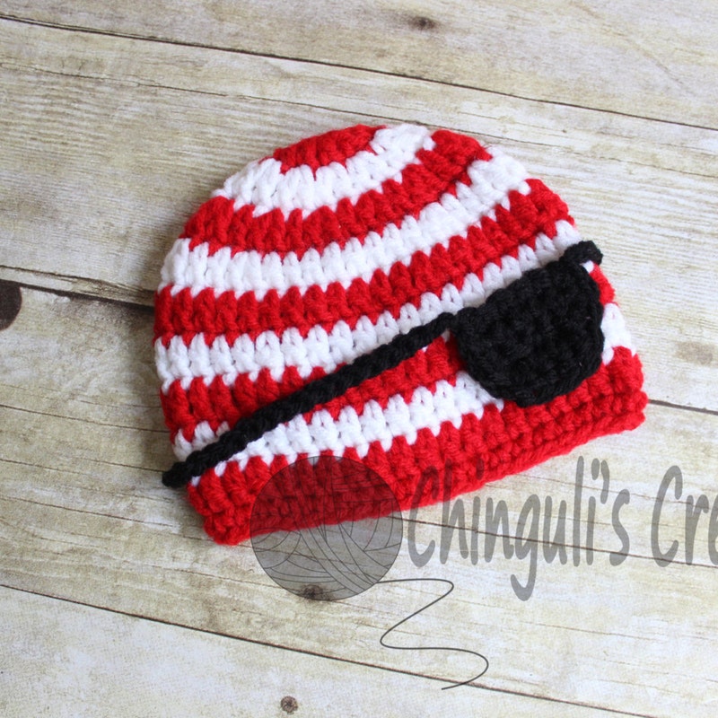 Crochet Pirate Hat - Etsy