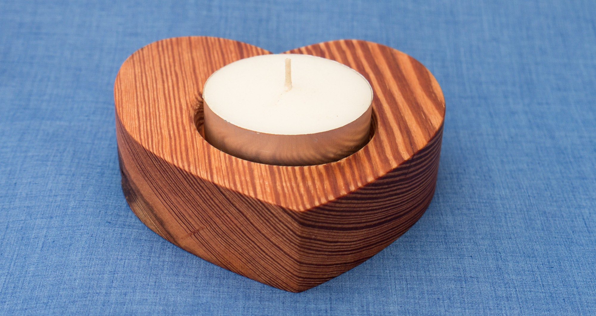 Heart Shaped Candle Holder. FREE UK P&P - Etsy