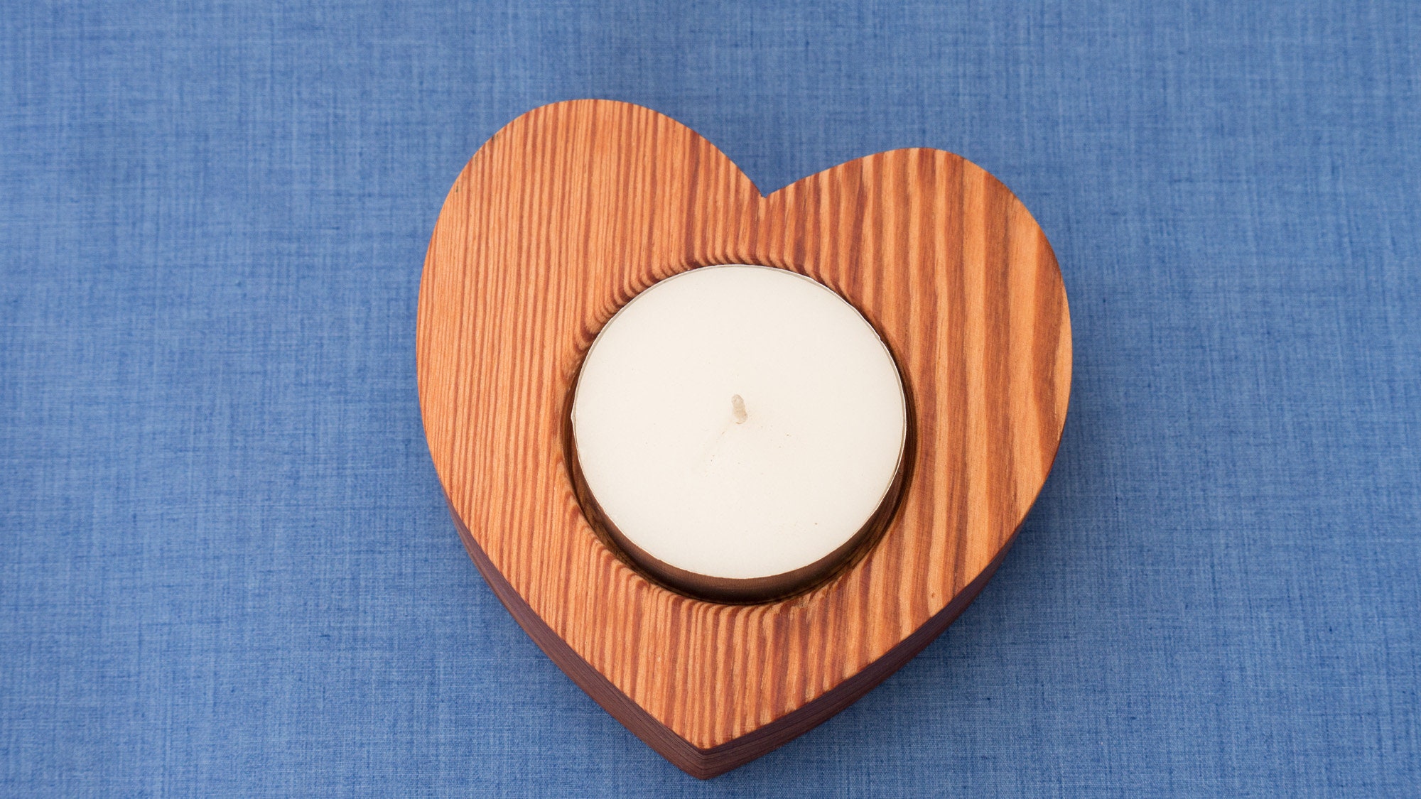 Heart Shaped Candle Holder. FREE UK P&P - Etsy