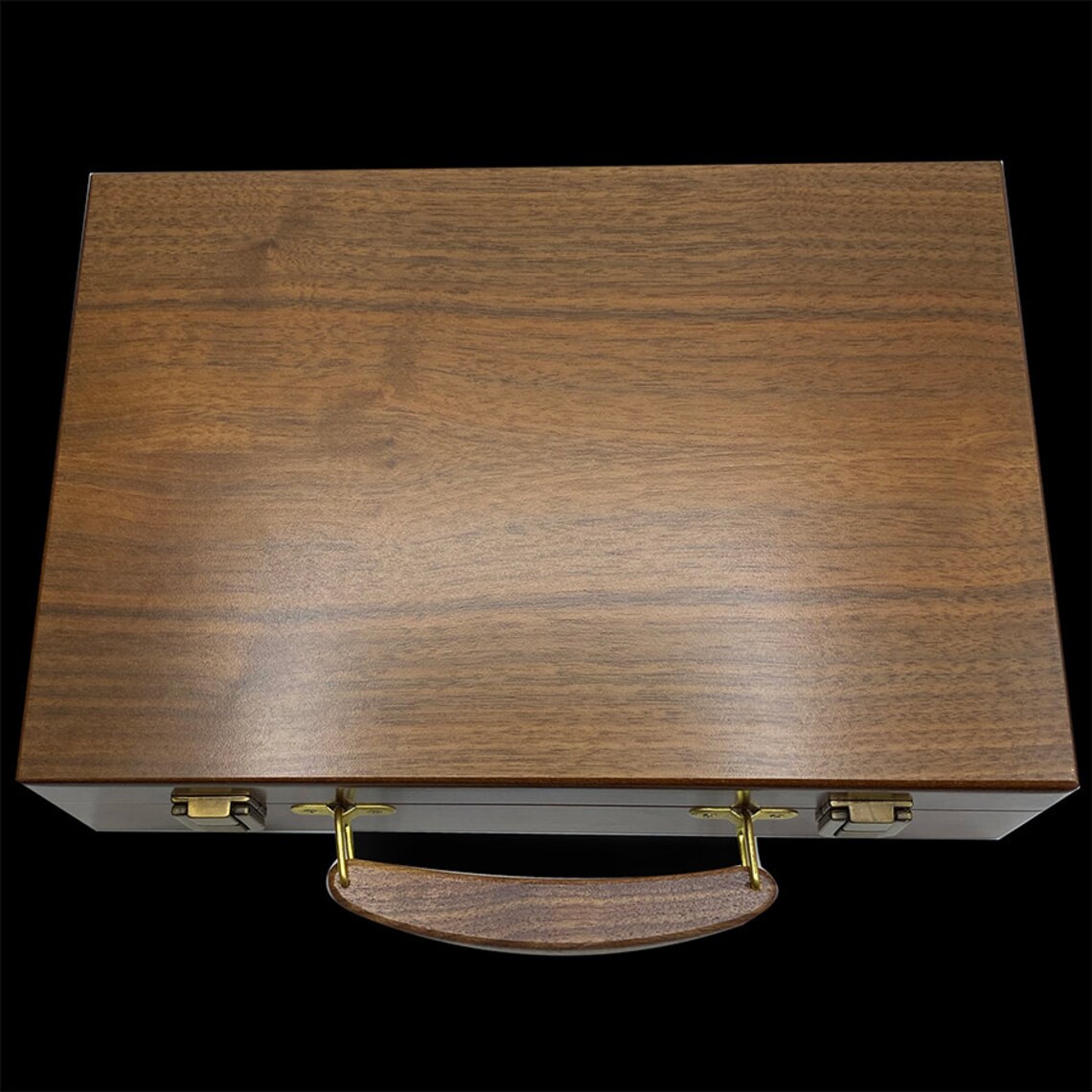 300 Premium Luxury Wood Case Custom Poker Chip Set - the Perfect ...