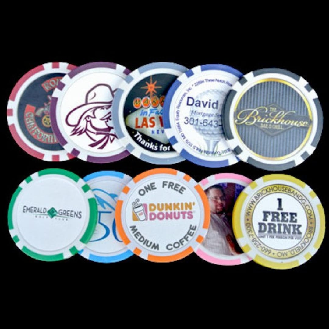 Personalized Poker Chips as Business Promotions, Wedding Favors and ...