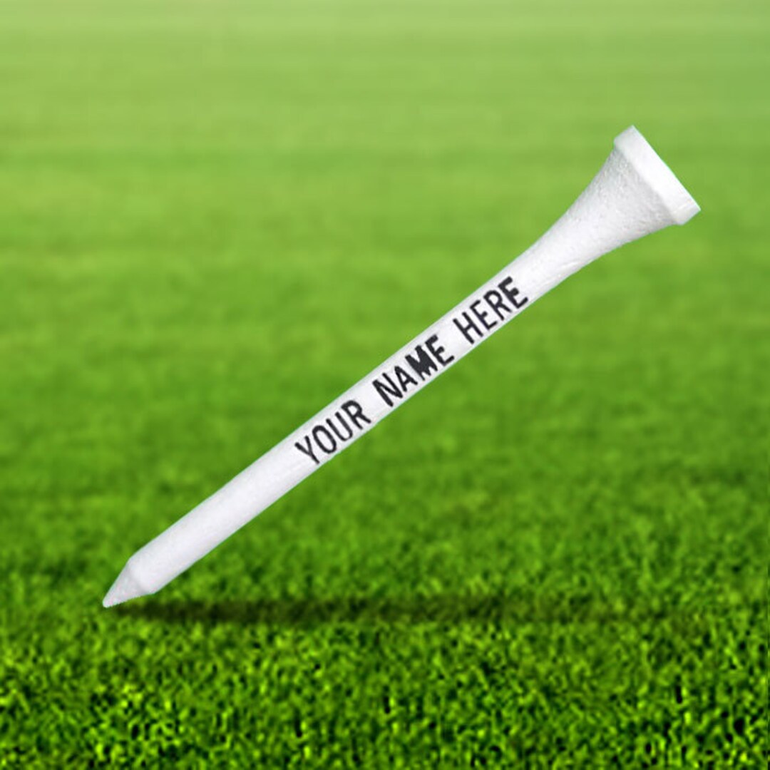 Personalized Golf Tees - 100 Gift Set - Great Holiday / Christmas Gift ...
