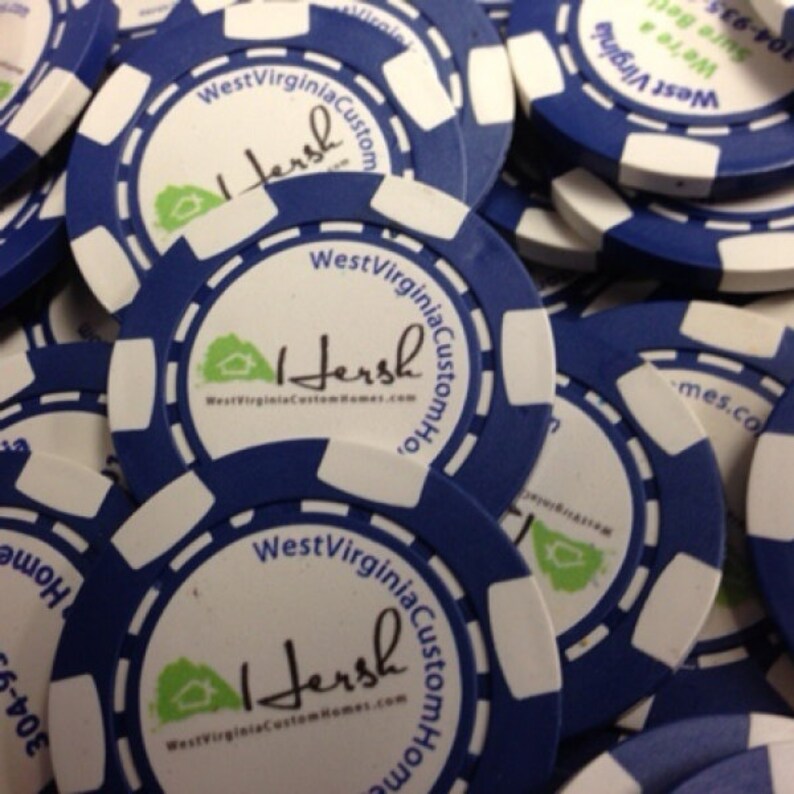 Direct Print Custom Poker Chips Full Color - Etsy