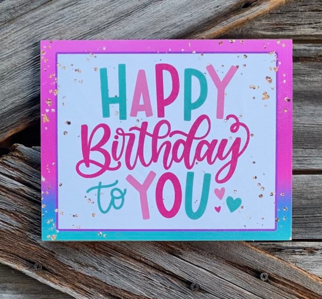 Happy Birthday Sign, Everyday Sign, Motivational Decor, Motivational ...