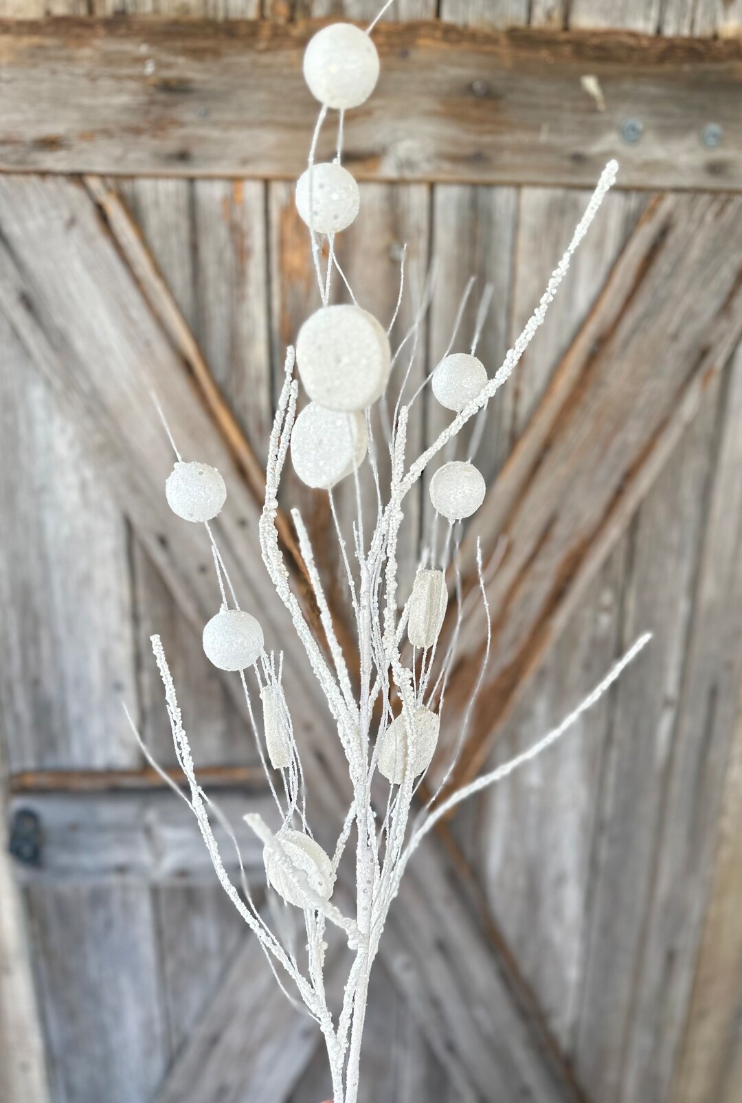 White Glitter Coin Spray - Etsy