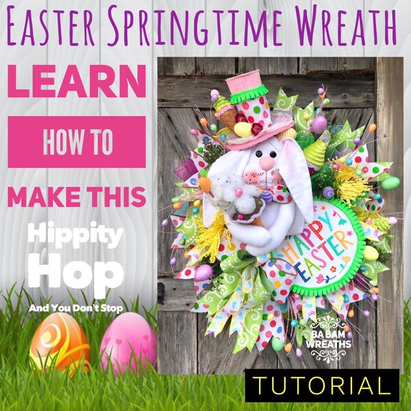 Mesh Wreath Tutorial - Etsy Mesh Wreath Tutorial - Etsy