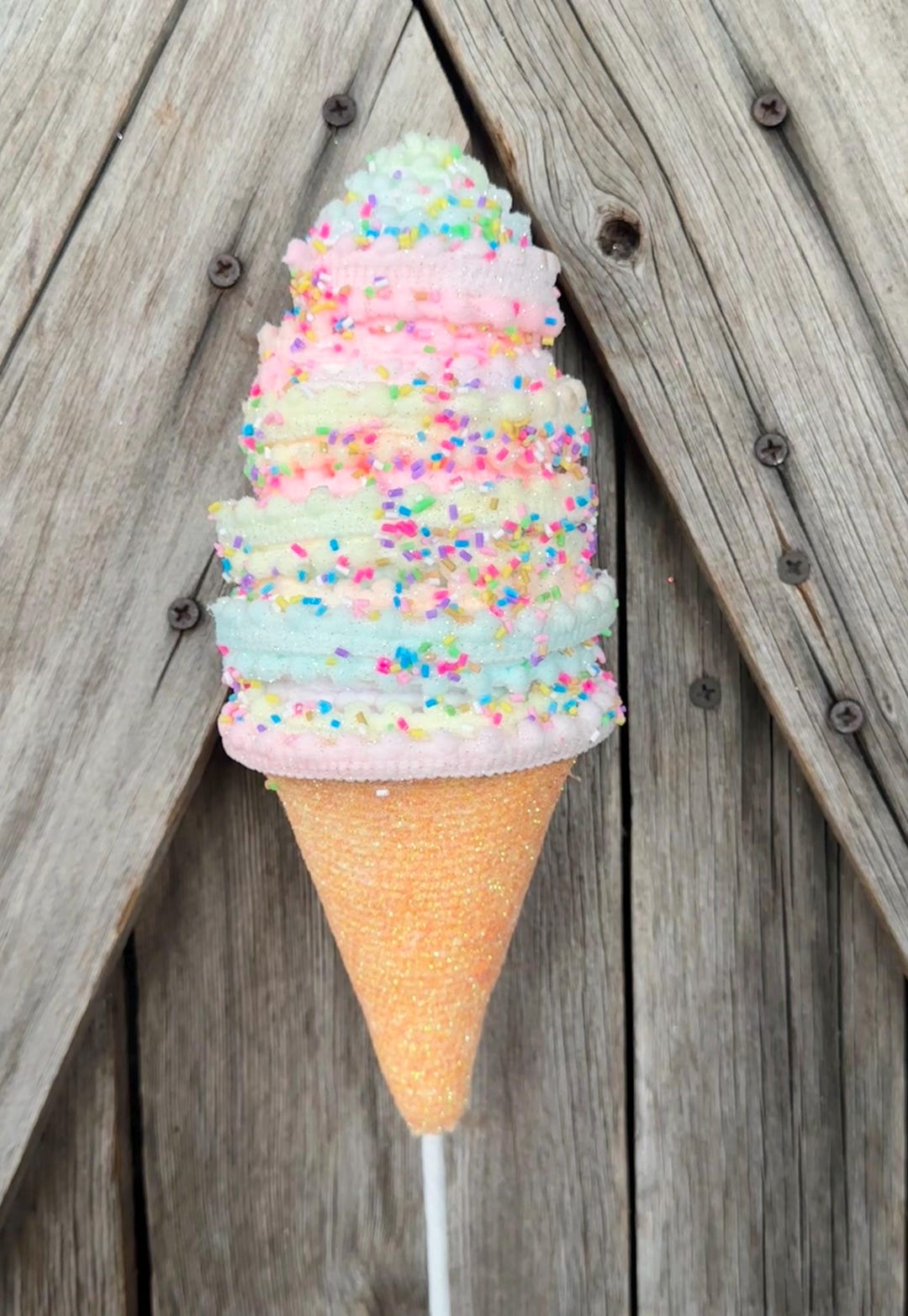 Sprinkle Ice Cream Pick - Etsy