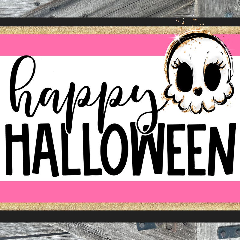 Pink Halloween Decor - Etsy