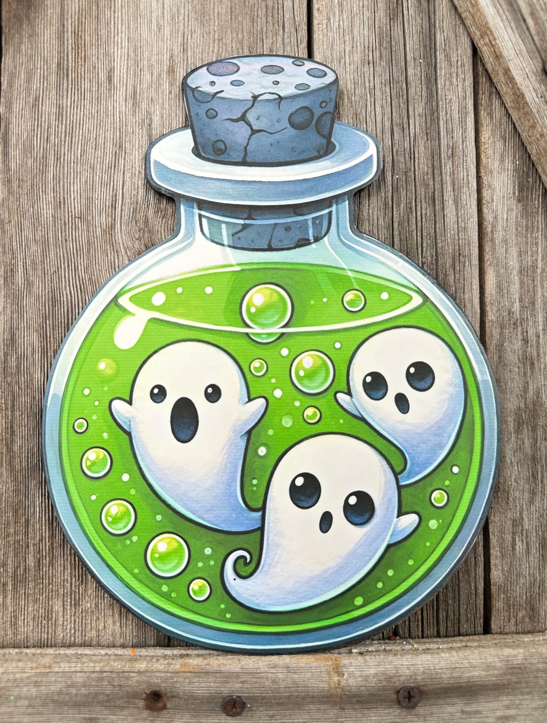 Bottle of Boos Sign - Etsy