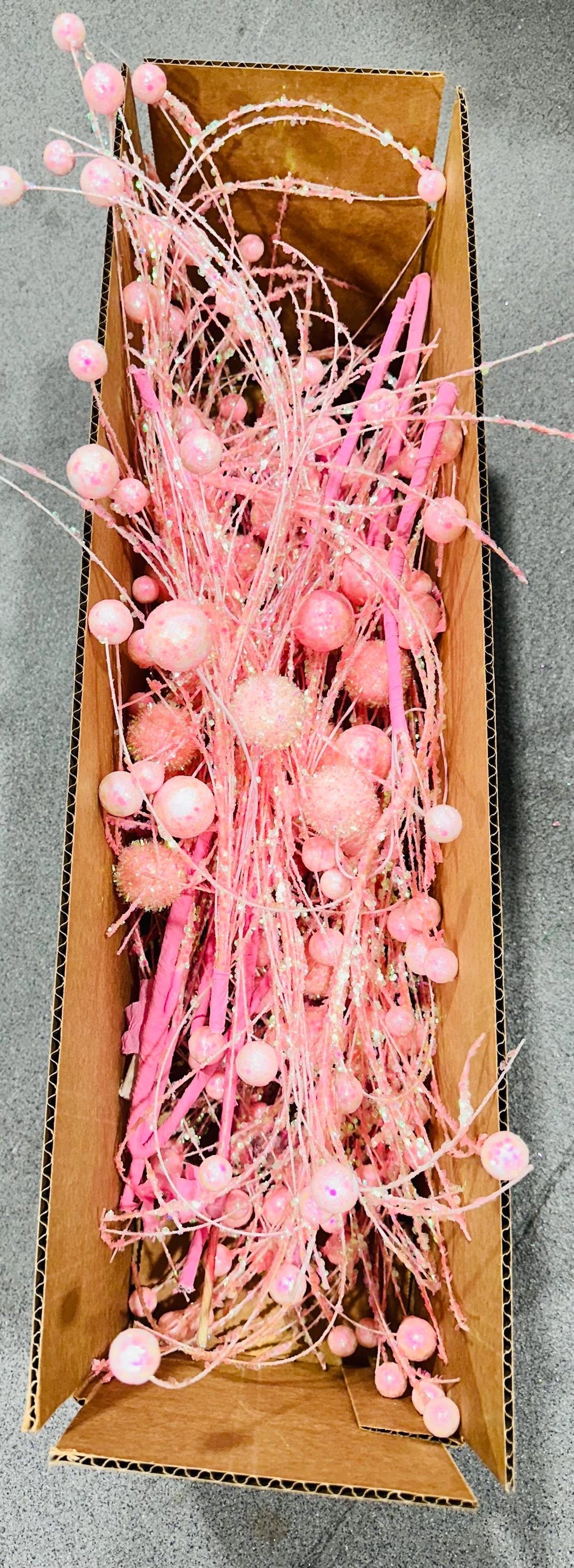 Box of 12 Used Pink RAZ Ball Sprays, Warehouse Sale - Etsy