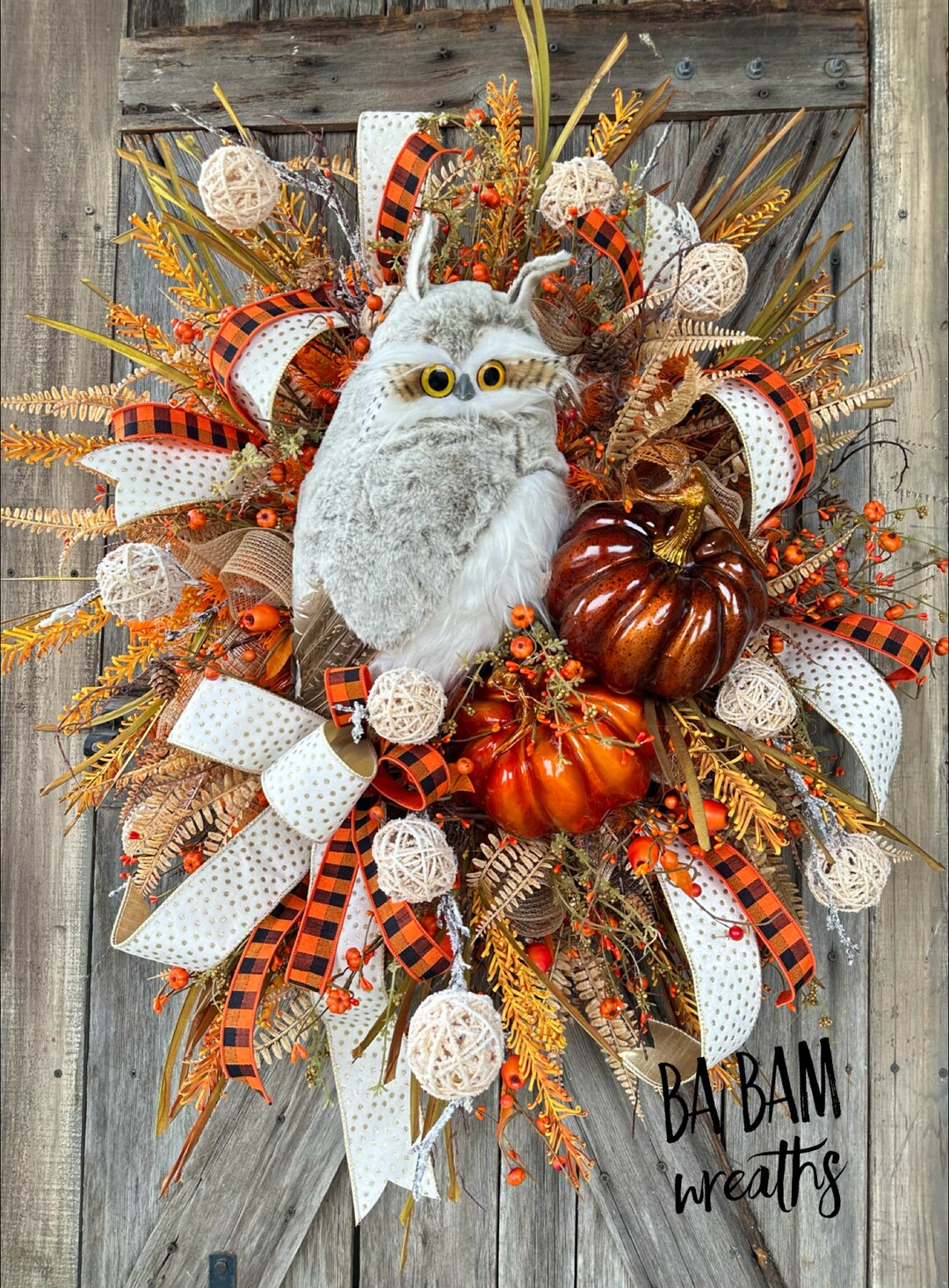 Fall Wreath, Fall Swag, Autumn Swag, Autumn Wreath, Rustic Fall Wreath ...