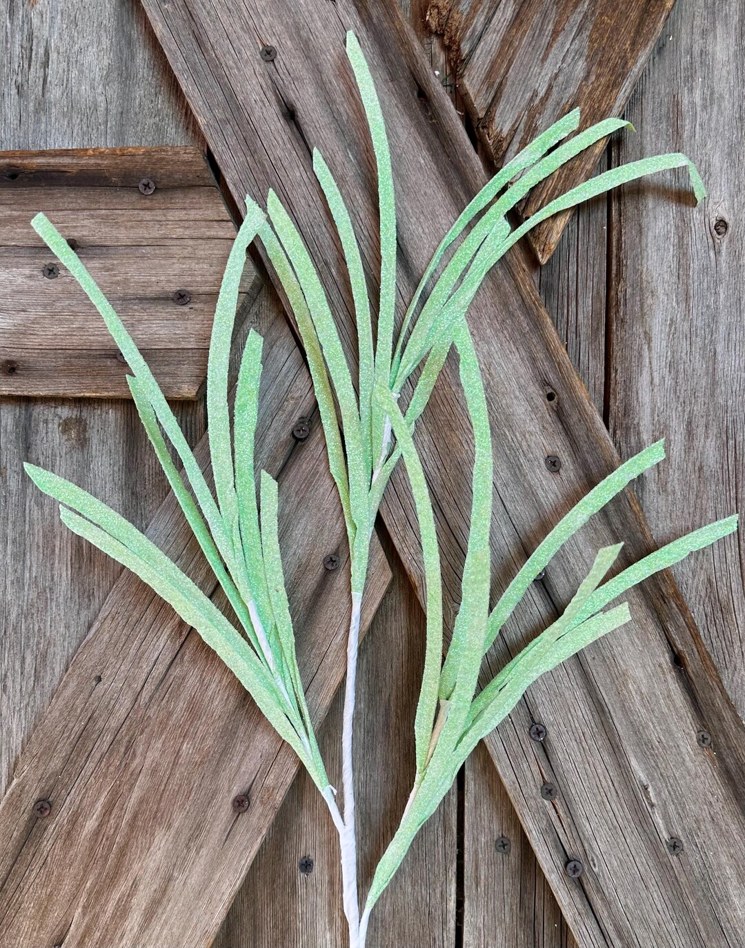 Mint Green Paper Grass Glitter Spray - Etsy