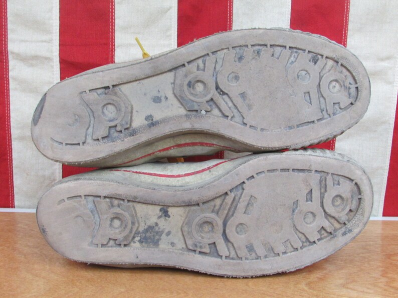 Vintage 1950s Wales Goodyear Canvas Basketball Sneakers High Top Gym ...