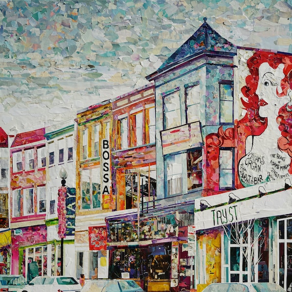 Austin Paper Giclee Fine Art - Etsy