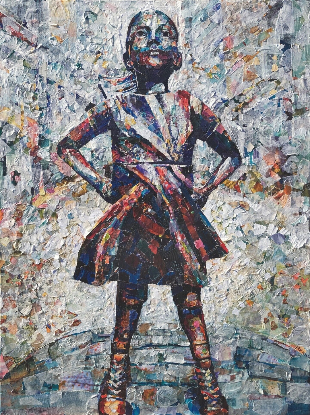 Fearless Girl Gallery Wrapped Giclee Canvas Print - Etsy