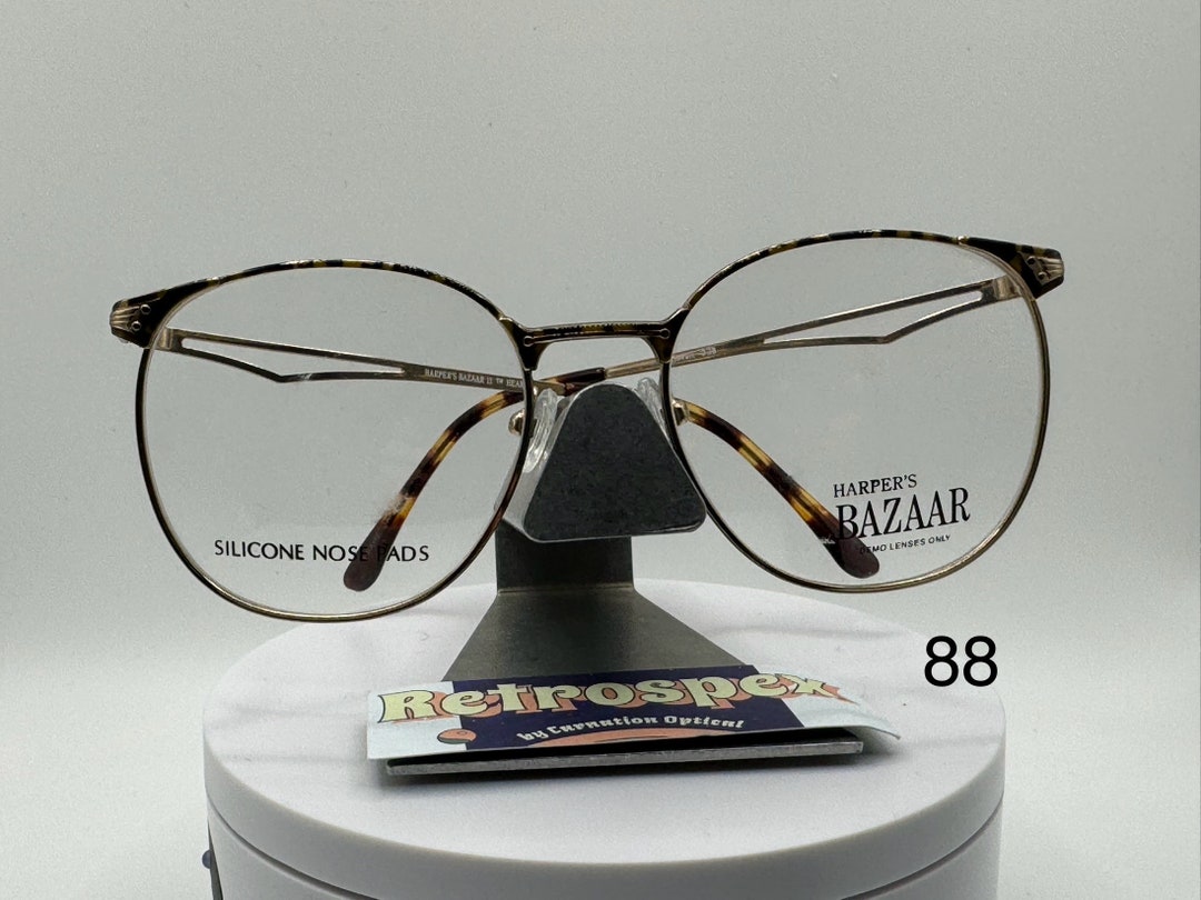 True Vintage Eyeglasses | NOS | Dressy Round Metal Style | Original ...