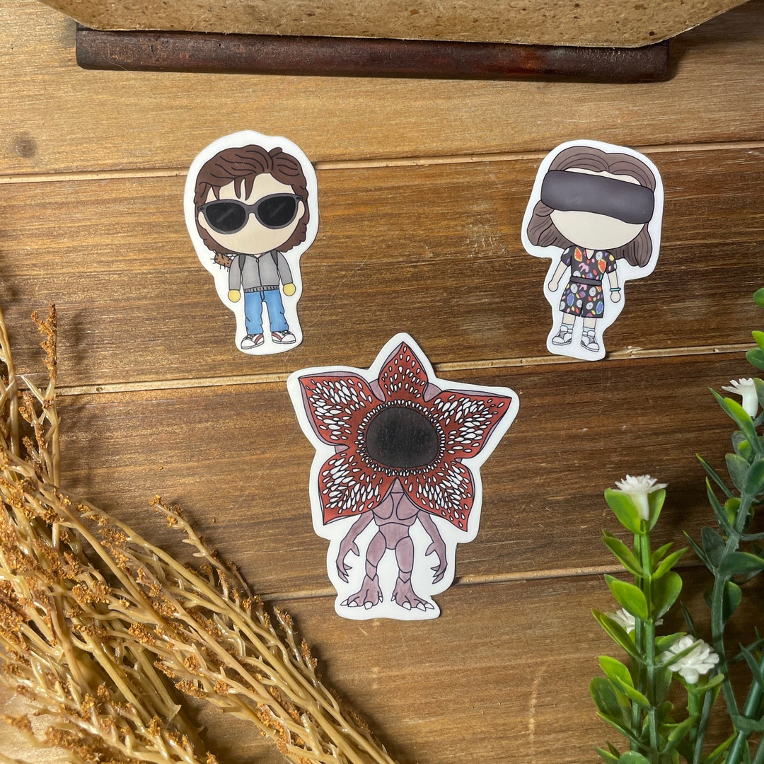 Upside Down Horror Vinyl Sticker Laptop Decal Water Bottle Sticker ...