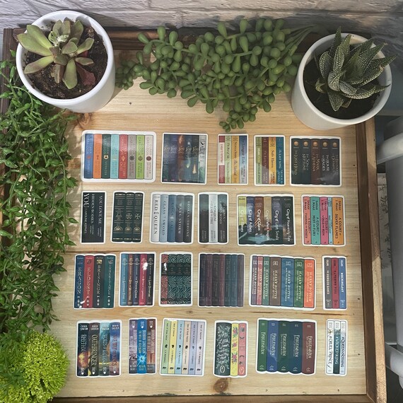 Packs of Book Stickers Booktok Laptop Decal Water Bottle - Etsy