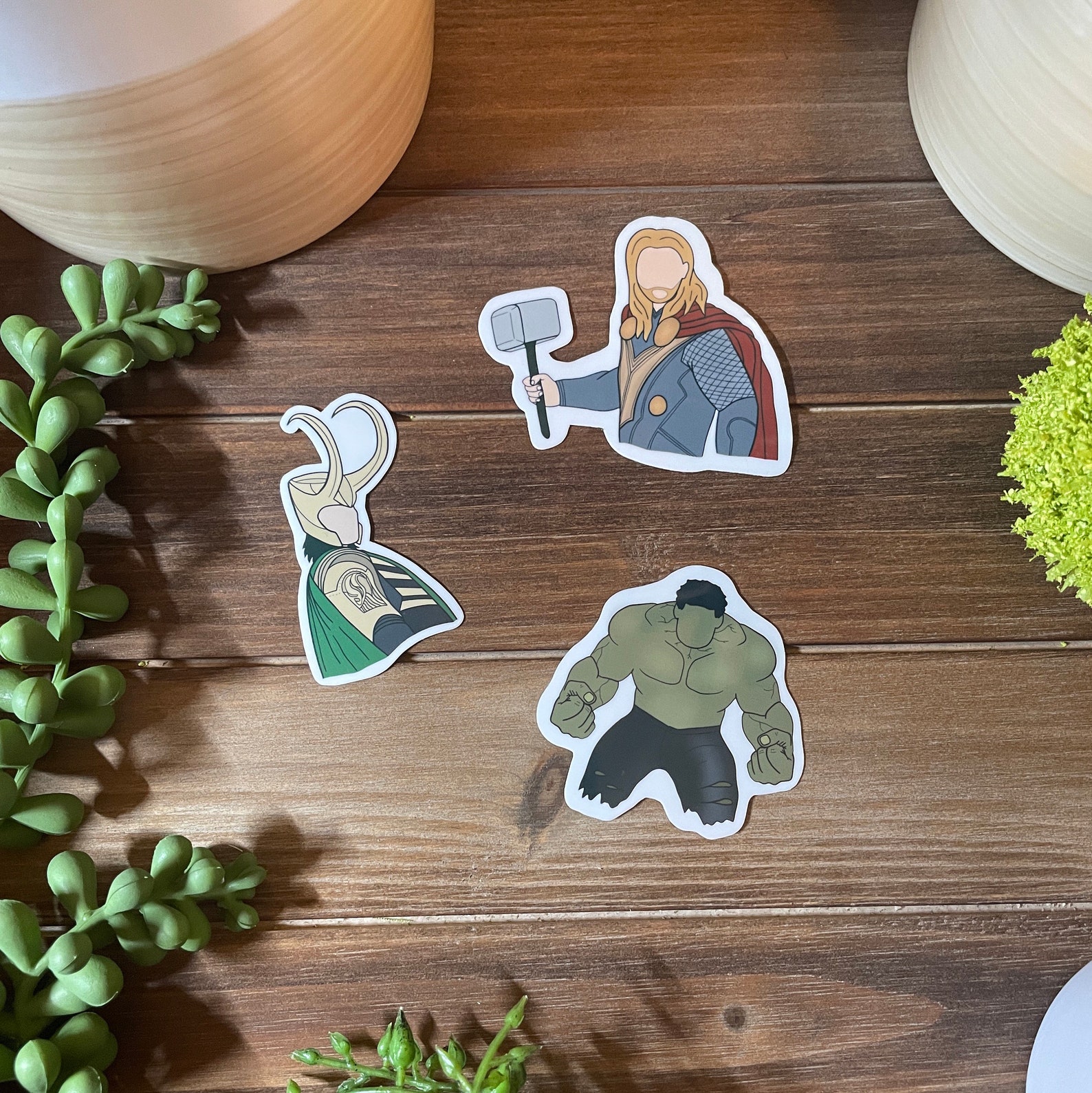 Super Hero Vinyl Sticker Pack Laptop Decal Water Bottle - Etsy